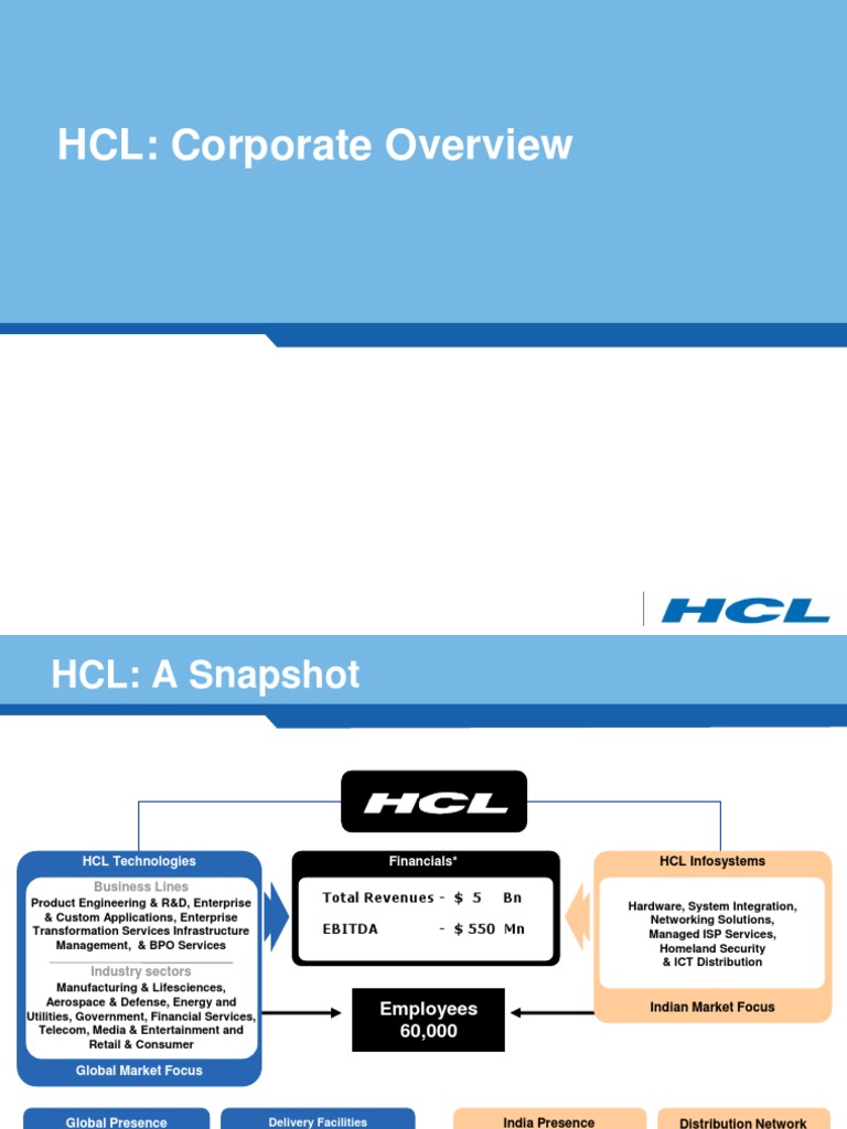 HCL | PDF | Business Process Outsourcing | Software As A Service