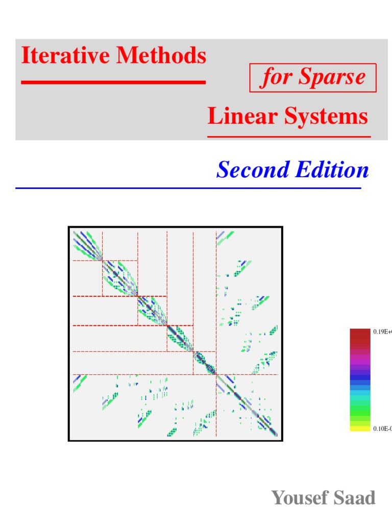Yousef Saad Iterative Methods For Sparse Linear Systems Pdf