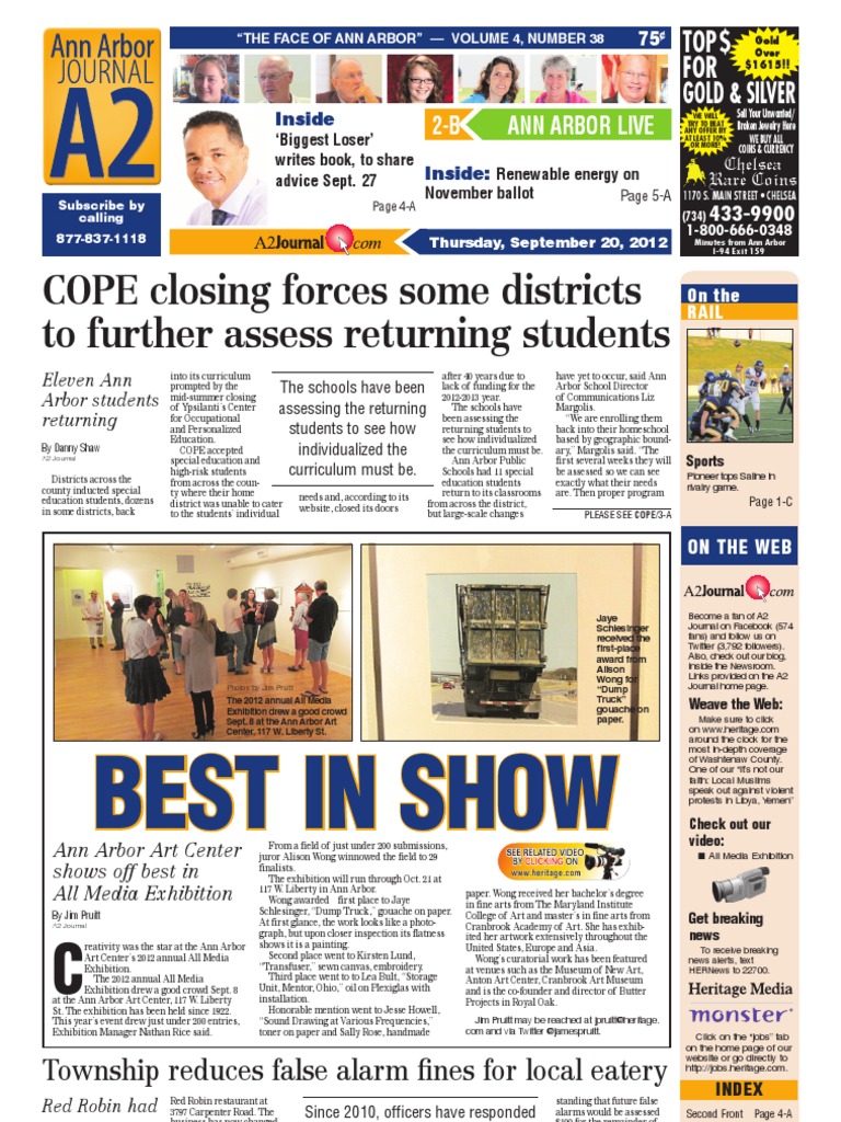 A2 Journal Front Page | PDF | Special Education | Business