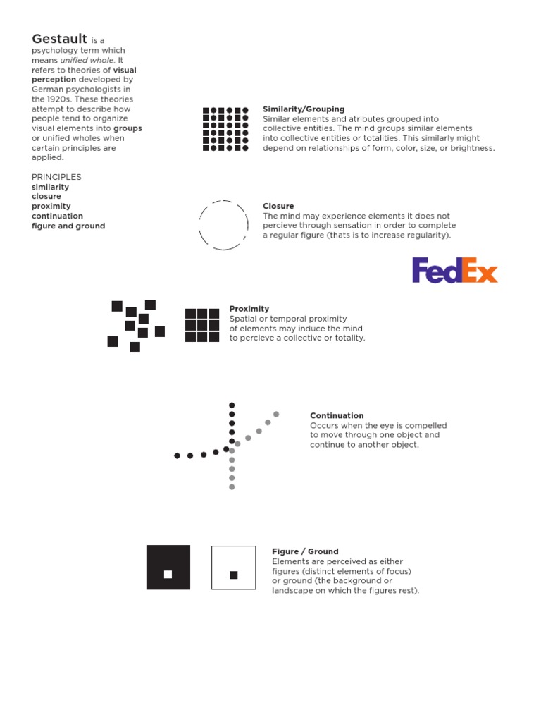 Gestalt Handout | PDF