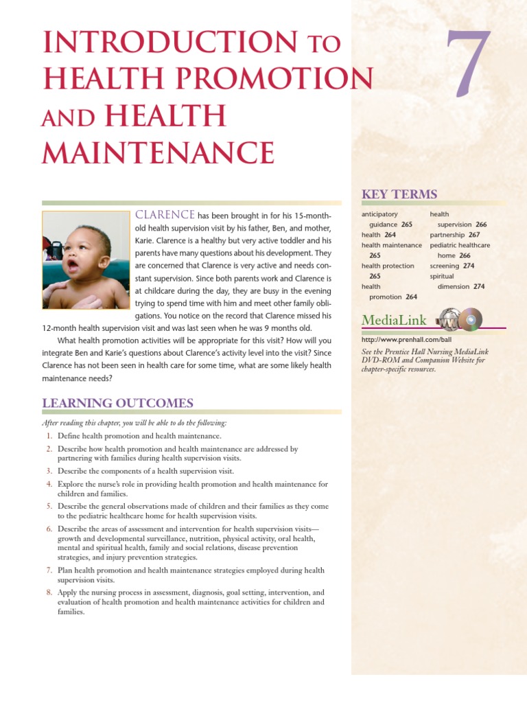 Health Promotion and Maintenance | PDF | Nursing | Preventive Healthcare