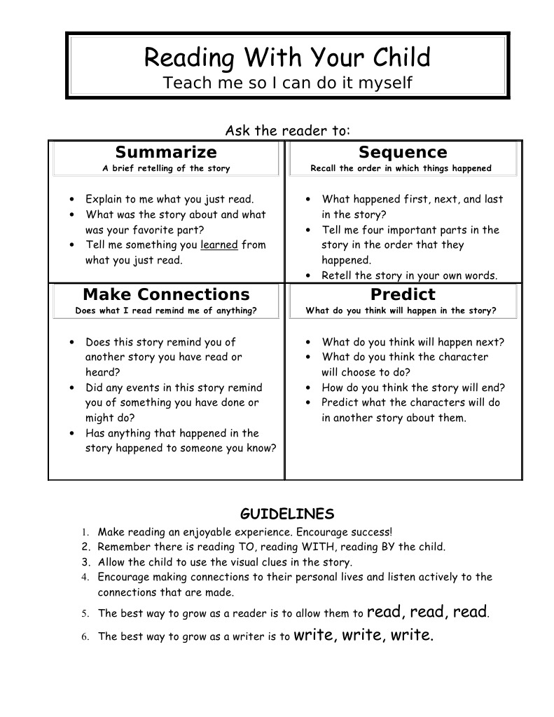 Effective Reading Strategies for Kids | PDF | Language Arts ...
