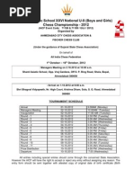 PROJECT PROPOSAL (Chess Tournament) | PDF | Traditional Games | Gaming