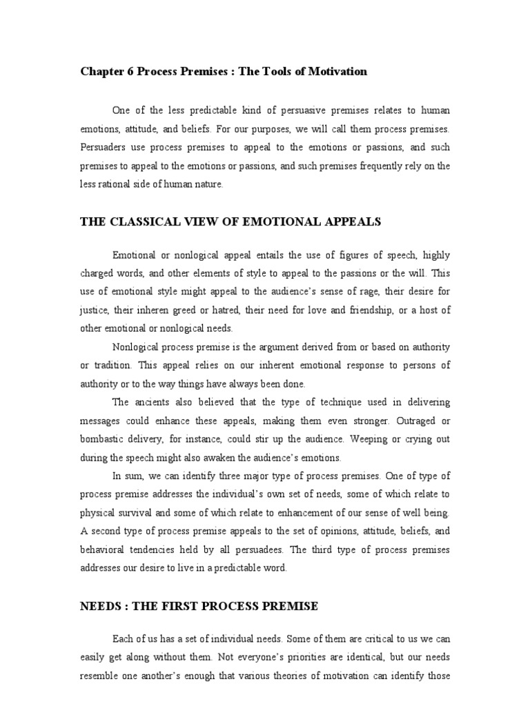 Emotional Appeals in Persuasion Techniques | PDF | Career & Growth