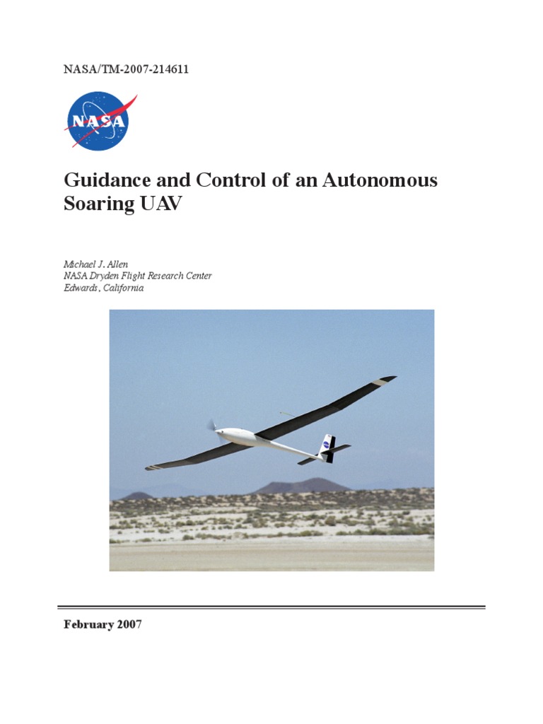 UAV Guidance & Control | PDF | Gliding | Unmanned Aerial Vehicle