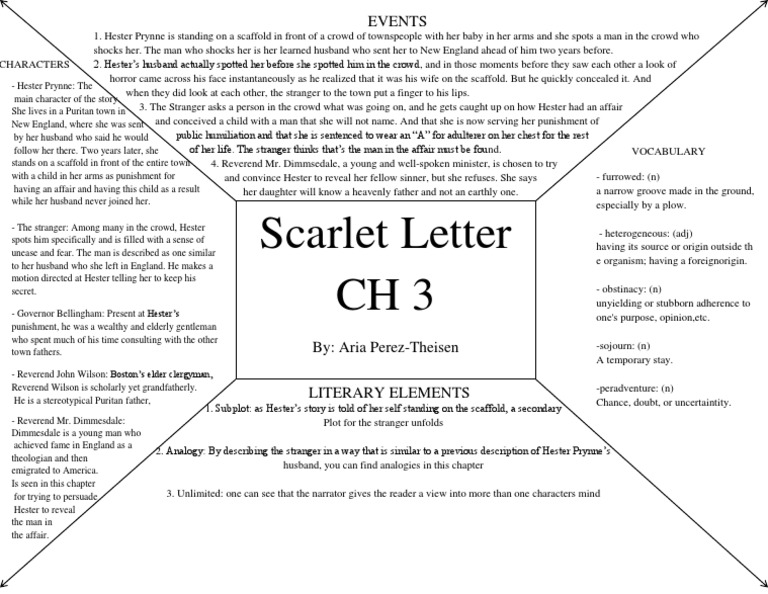 CH3 SL | PDF | The Scarlet Letter | Novels