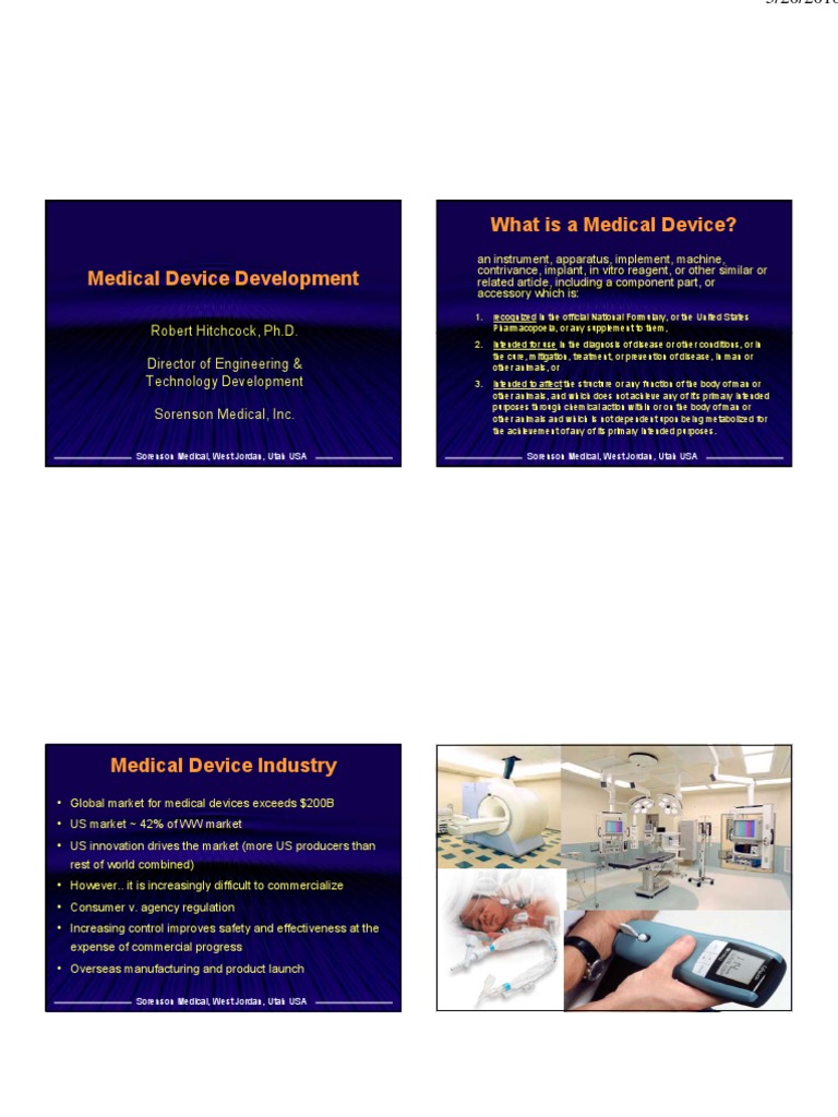 What Is A Medical Device? | PDF | Medical Device | Quality Management ...