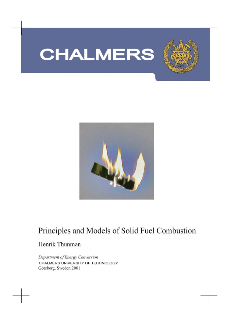 Principles and Models of Solid Fuel Combustion | PDF | Combustion | Gases