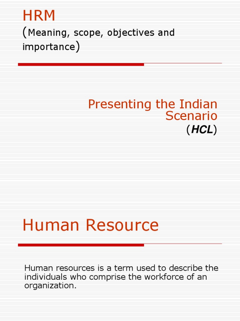 Suman Ray HRM Presentation | PDF | Human Resource Management | Employment