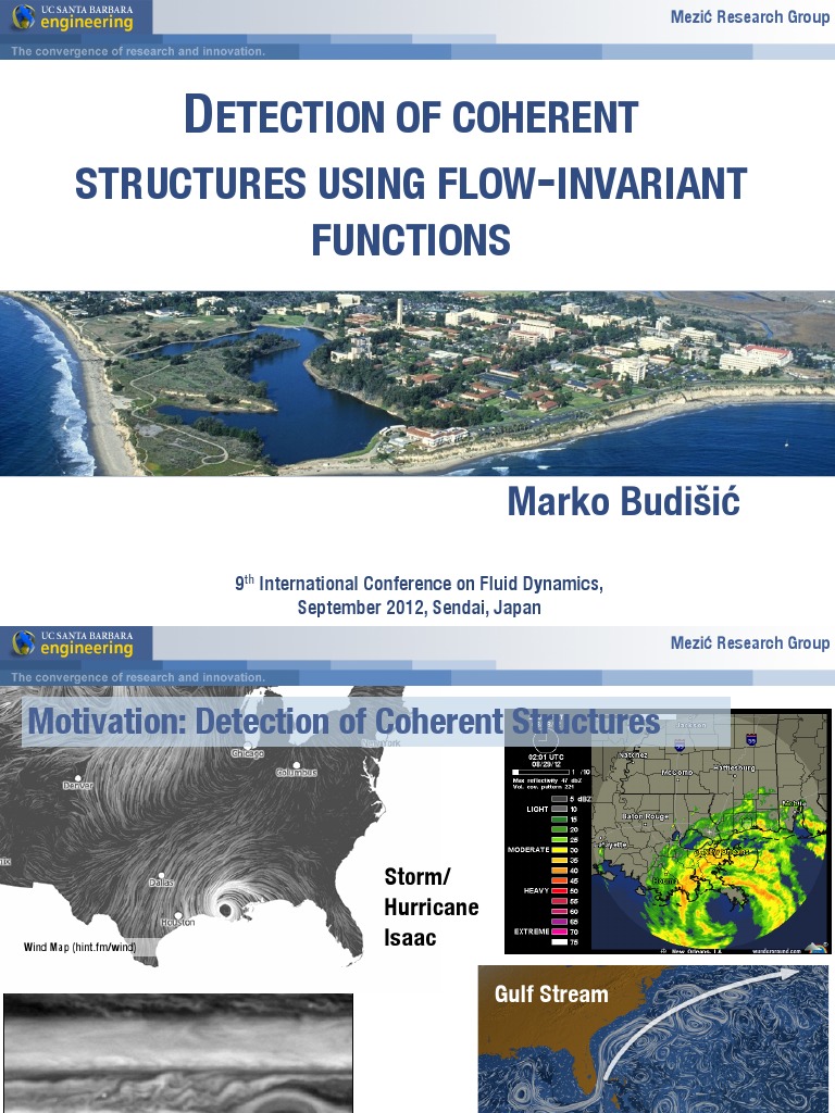 Detection of Coherent Structures Using Flow Invariant Functions | PDF ...