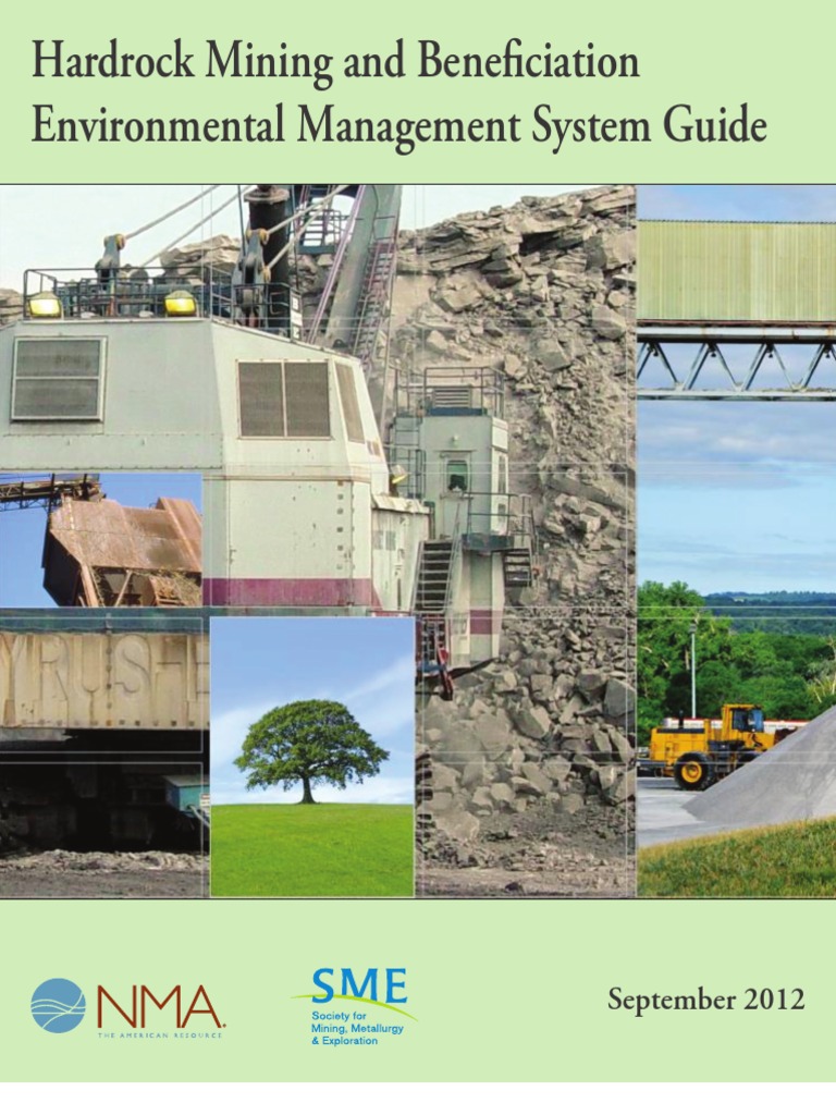 Hardrock Mining and Beneficiation Environmental Management System Guide ...