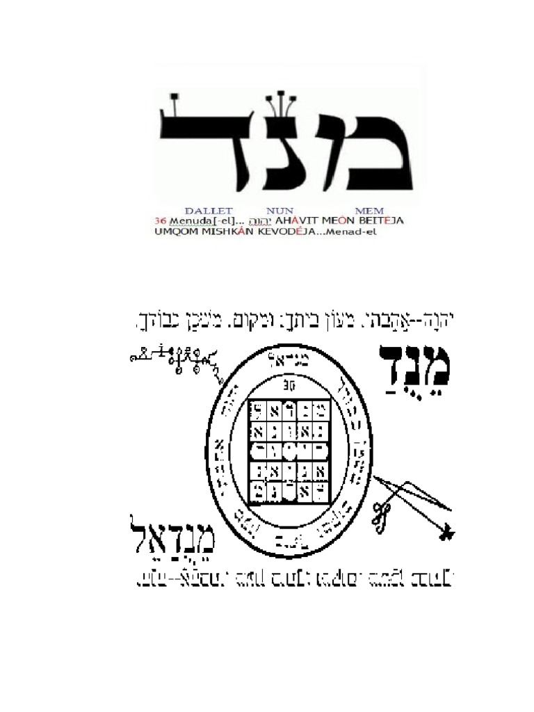 Sello Del Angel Menadel | PDF