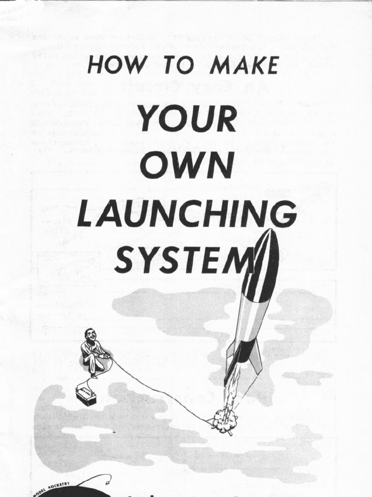 Model Rocket Launch Pad | PDF