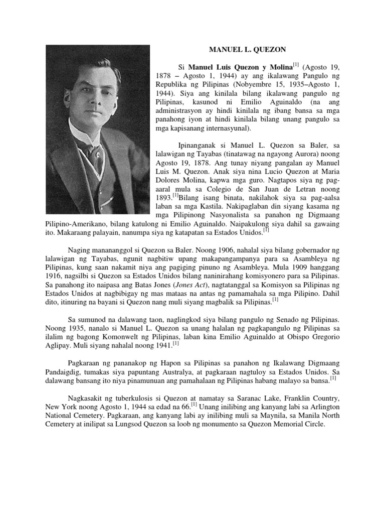 Manuel Quezon