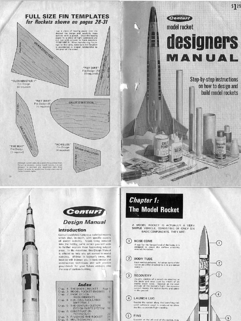 Model Rocket Design Guide | PDF