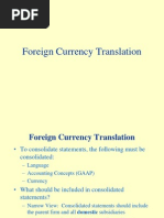 Foreign Currency Cash Flow Guide | PDF | Exchange Rate | Retained Earnings