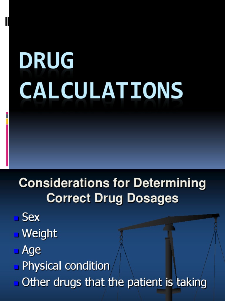 A Comprehensive Guide to Drug Calculations and Measurement Systems ...