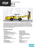 Simba S7 D - Techspecific | PDF | Drill | Drilling