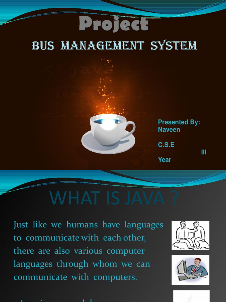 Bus Management System Presentation | PDF