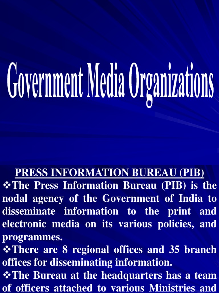 Government Media Organizations | Advertising | Newspapers