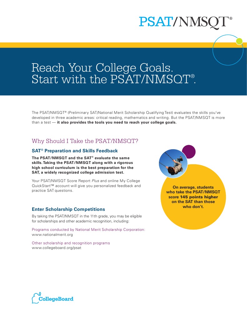 PSAT Benefits Flyer | PDF