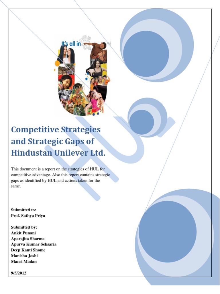 Competitive Strategies of HUL | PDF | Sustainability | Agriculture