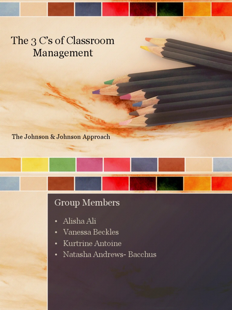 The 3 C's of Classroom Management | PDF | Classroom Management ...