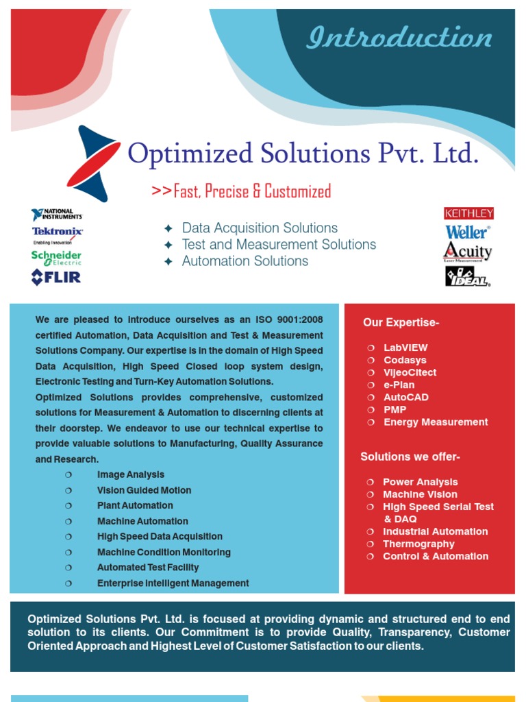 Introduction OSPL | PDF | Data Acquisition | Automation