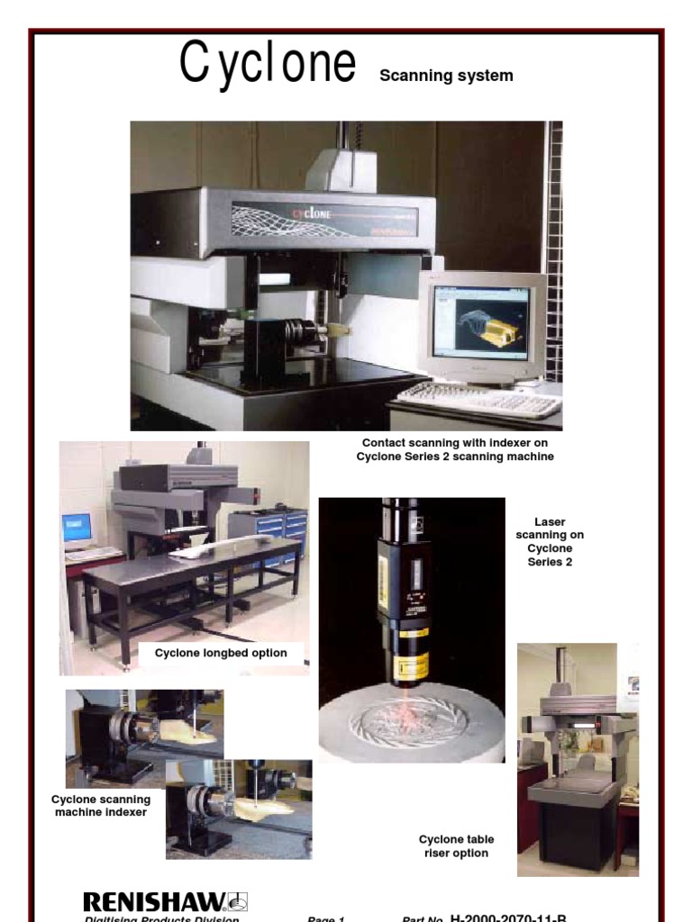 Cyclone Data Sheet-1 | PDF | Image Scanner | Compact Disc