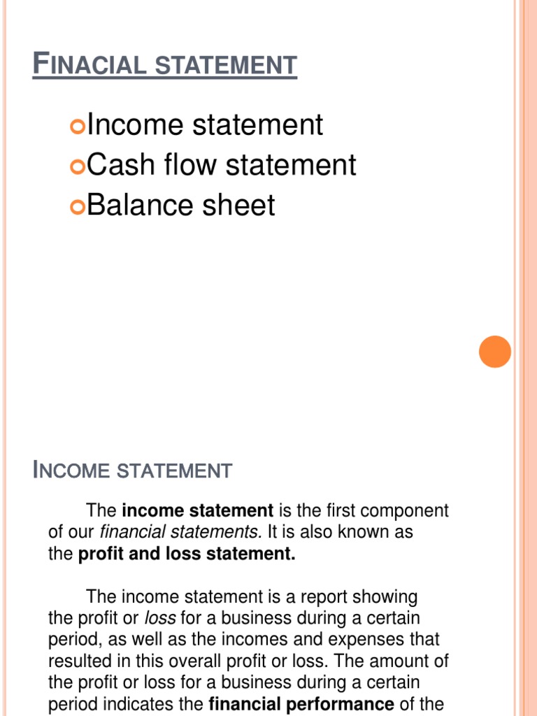 Finacial Statement | PDF | Equity (Finance) | Balance Sheet