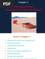 Motion in One Dimension Worksheet 1 | PDF | Acceleration | Velocity