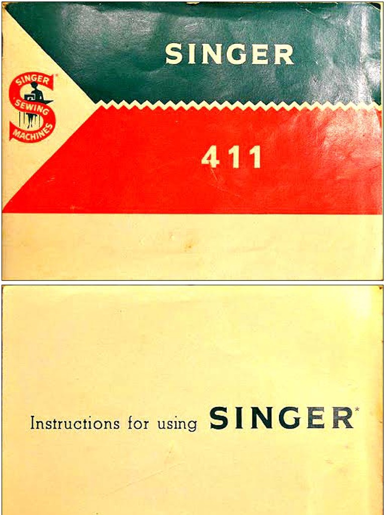 Singer 411g Ib Sewing Machine Manual | PDF
