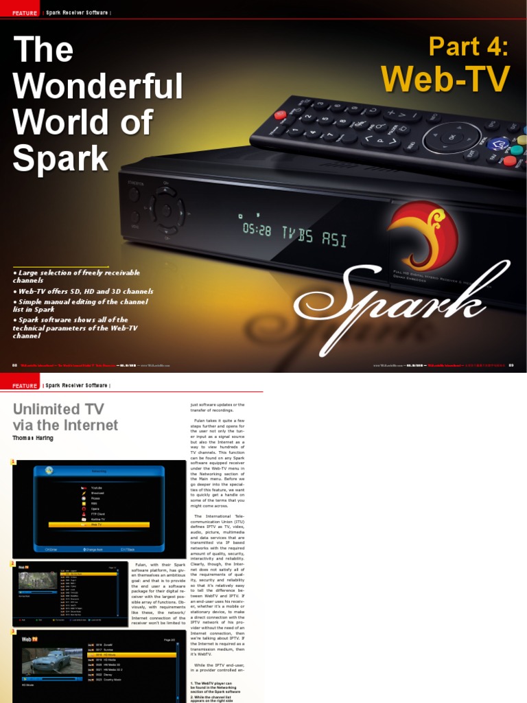 Spark | PDF | Iptv | Television