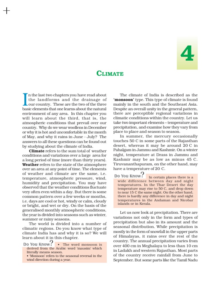 Class9 Geography Unit04 NCERT TextBook EnglishEdition | PDF