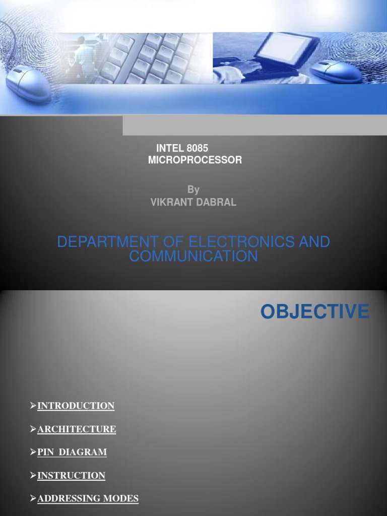 Intel 8085 Microprocessor Guide | PDF | Integrated Circuit | Very Large ...
