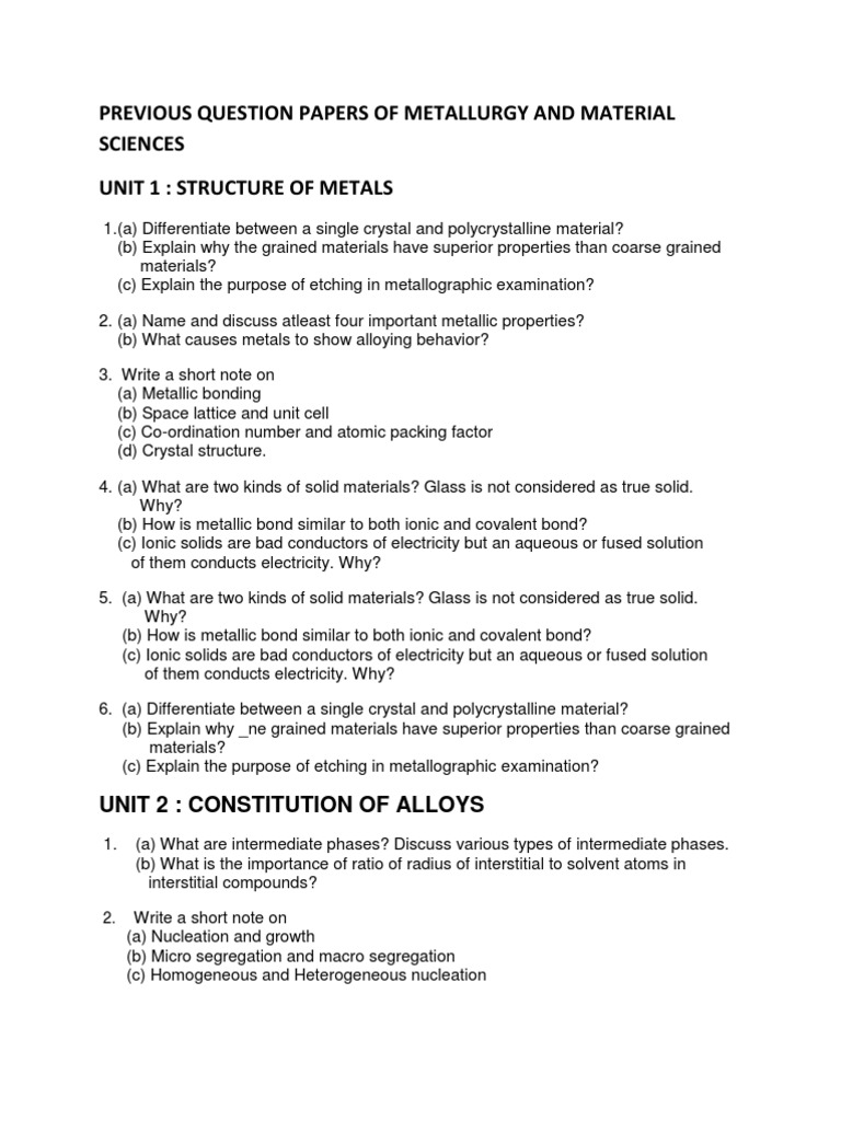 Metallurgy and Material Science Papers | PDF | Heat Treating | Steel