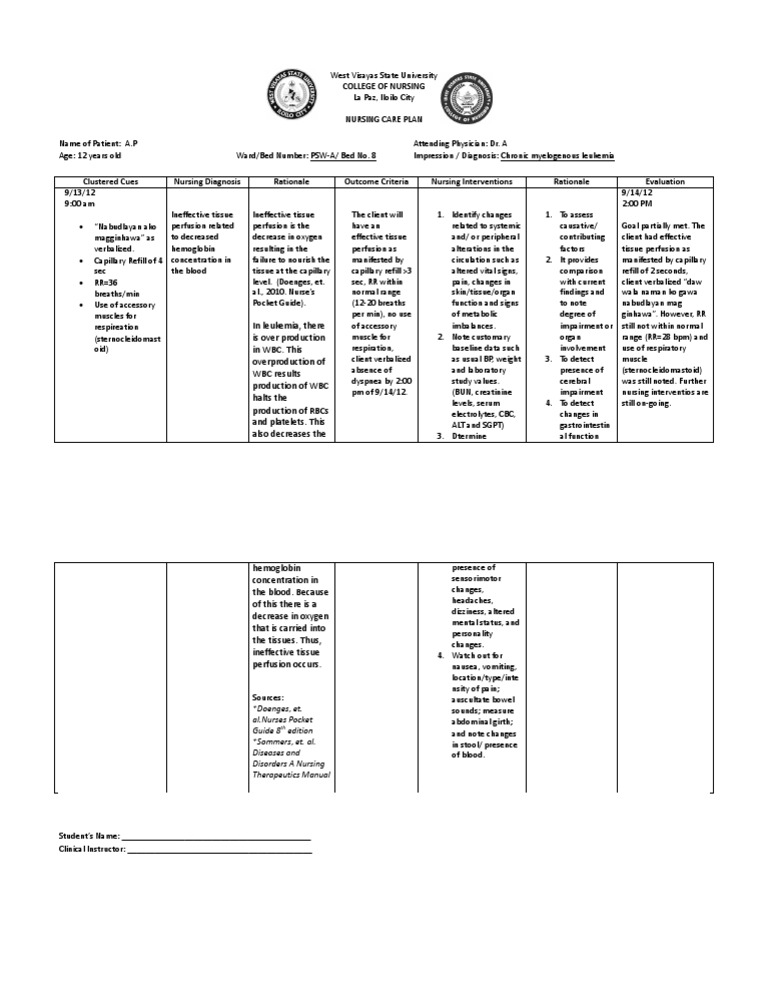 A NCP | PDF | Blood | Respiratory System