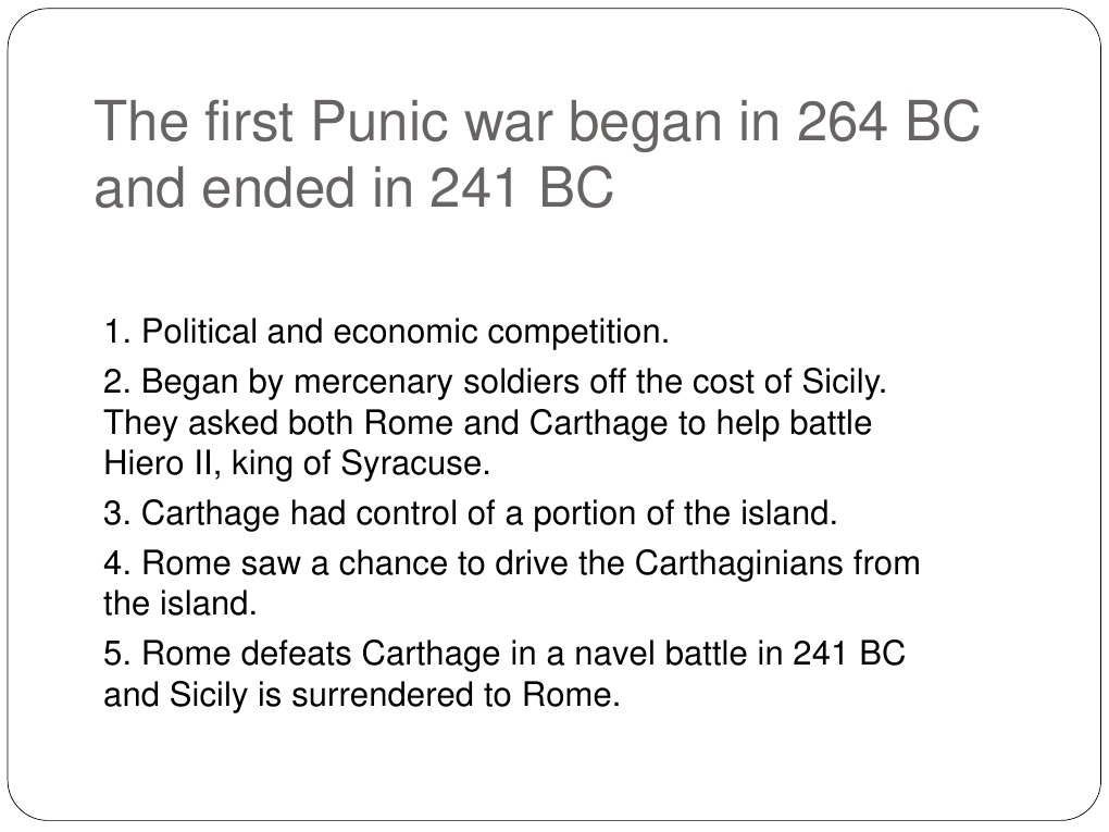 Overview of the Punic Wars | PDF | Travel | History