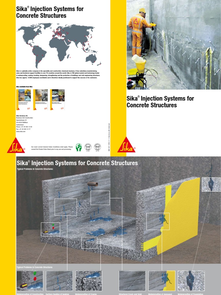 Injection System | PDF | Polyurethane | Concrete