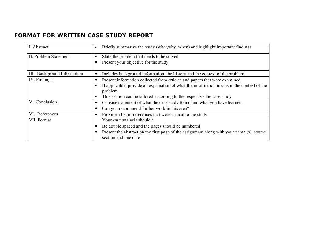 Template 2 For Case Study Report | PDF | Cognition | Cognitive Science