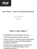 John Adairs Action Centered Leadership | PDF | Leadership | Motivation