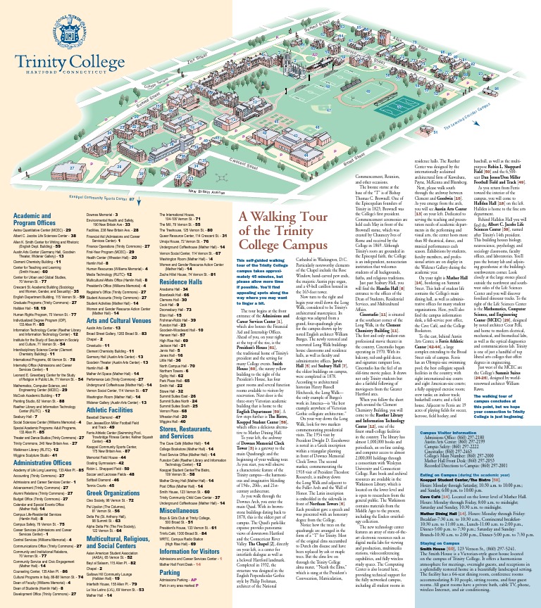 Trinity College Map | PDF | Science | Science And Technology