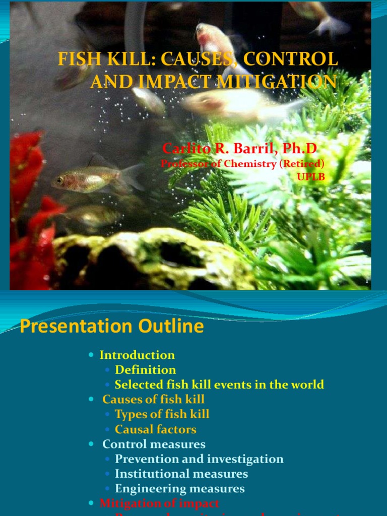 Causes and Control of Fish Kills | PDF | Environmental Science | Water