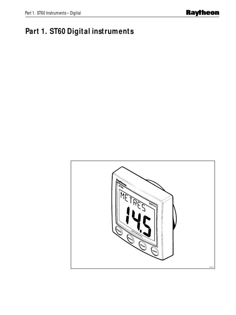ST60 Instruments Service Manual | PDF | Printed Circuit Board | Signal ...