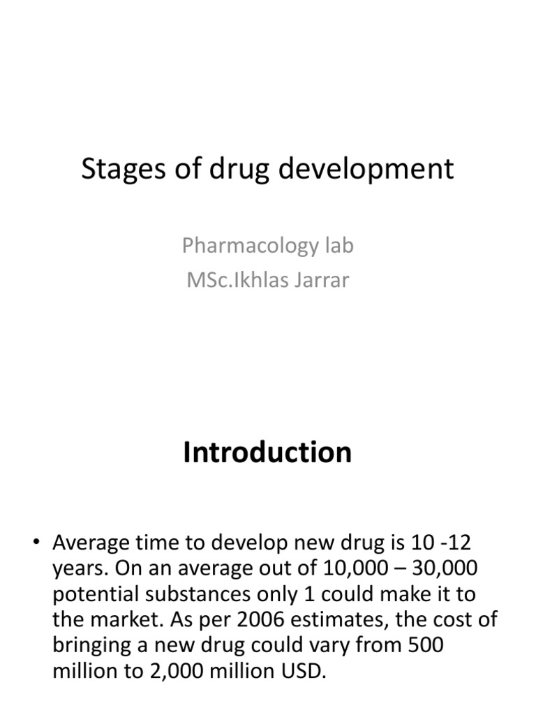 Drug Development Process Explained | PDF | Phases Of Clinical Research ...