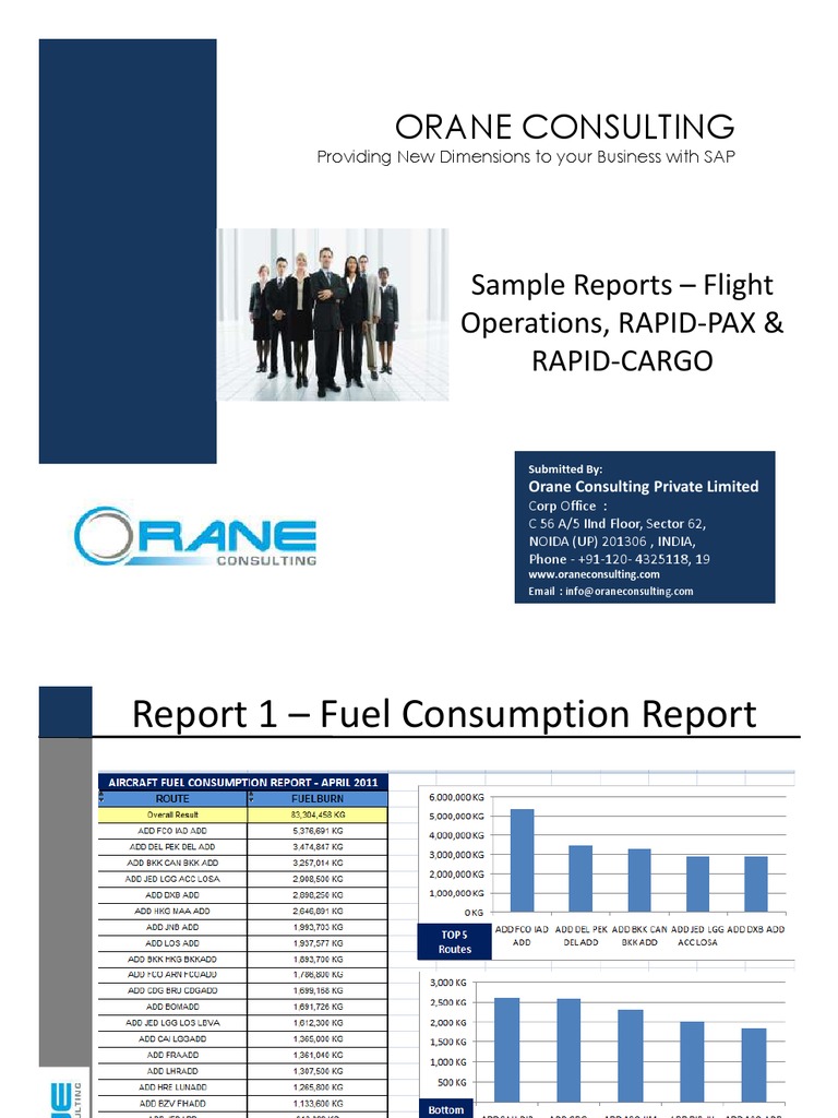 Orane Consulting: Sample Reports - Flight Operations, RAPID-PAX ...