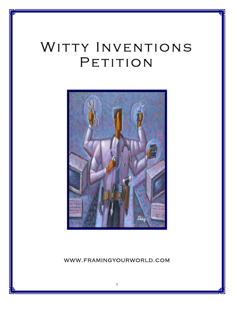 Witty Inventions | PDF | Wisdom | Revelation (Latter Day Saints)