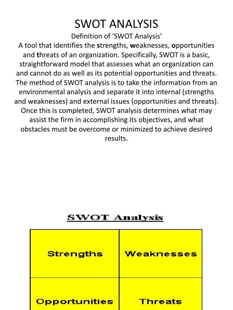 Housing Swot | Swot Analysis | Sustainability