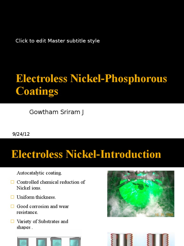 Electroless+Nickel Phosphorous+Composite+Coatings | Nickel | Physical ...
