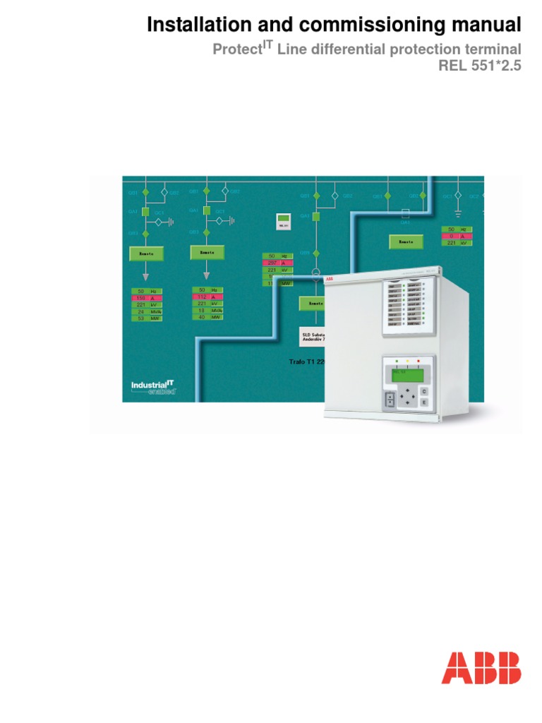 Installation and Commissioning Manual Line Differential Protection ...